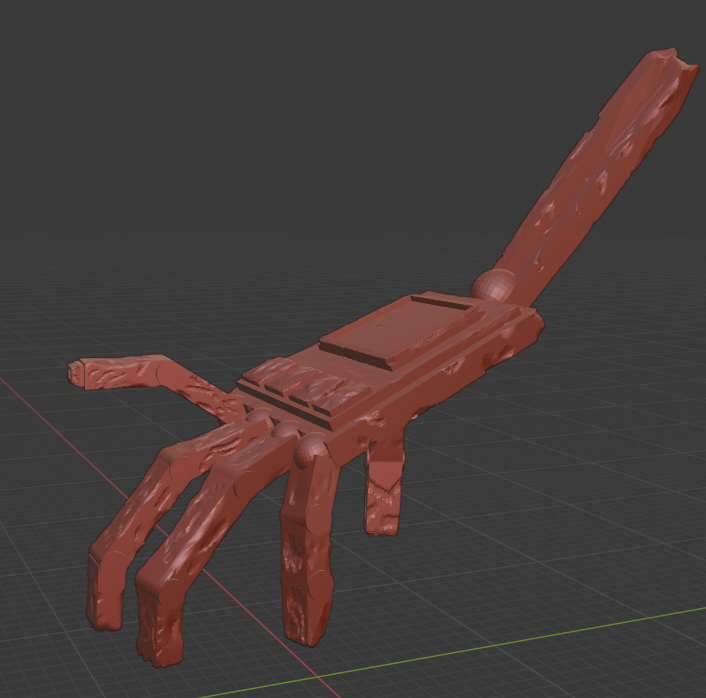Free 3D file Golem's Weathered Claw・3D printable object to download・Cults