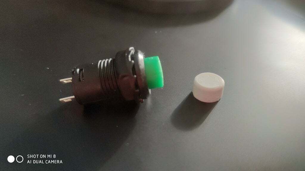 Free STL file ANKG-03 12mm button cap 🧢・3D print design to download・Cults