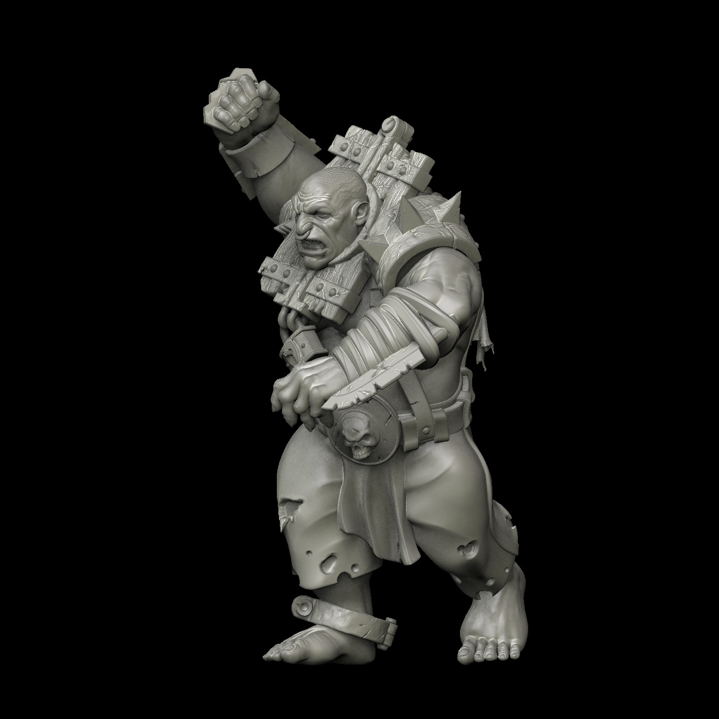 Archivo STL Ogre - Fantasy Football・Plan para descargar y imprimir en ...