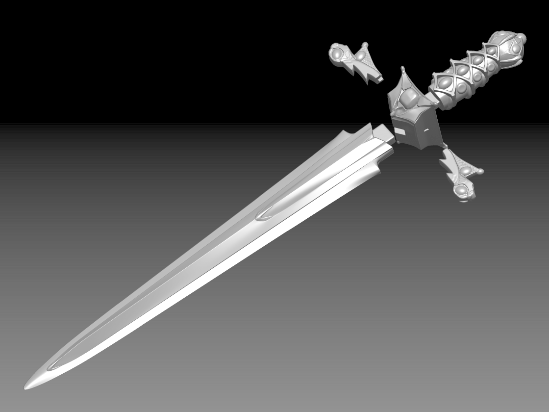Download STL file Magical Sword - Zelda II • 3D printable design ・ Cults