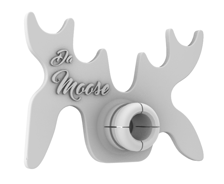 Free 3D file Moose Head Billiard Bridge 🌉・3D printing model to download ...