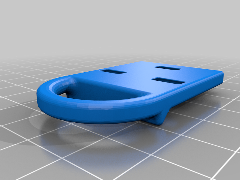 Free STL file Magnetic mask strap holder・3D printing template to ...