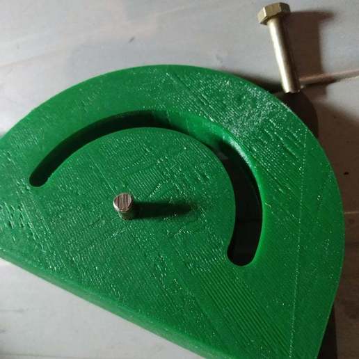 Download free STL file Mitre gauge (Saw table) • 3D print template ・ Cults