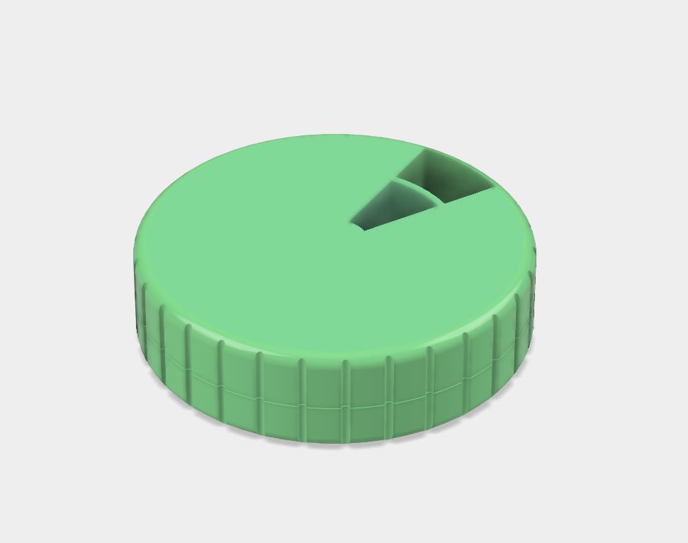 Free STL file Pill box [size 92x24]. 💊・3D printer design to download・Cults