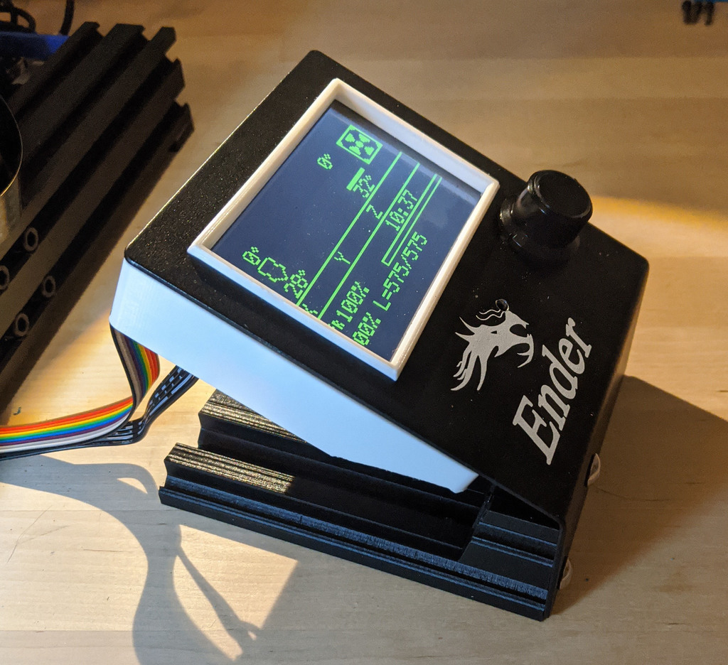 Free 3D file Ender 3 LCD Base (4040 style)・3D printer design to ...