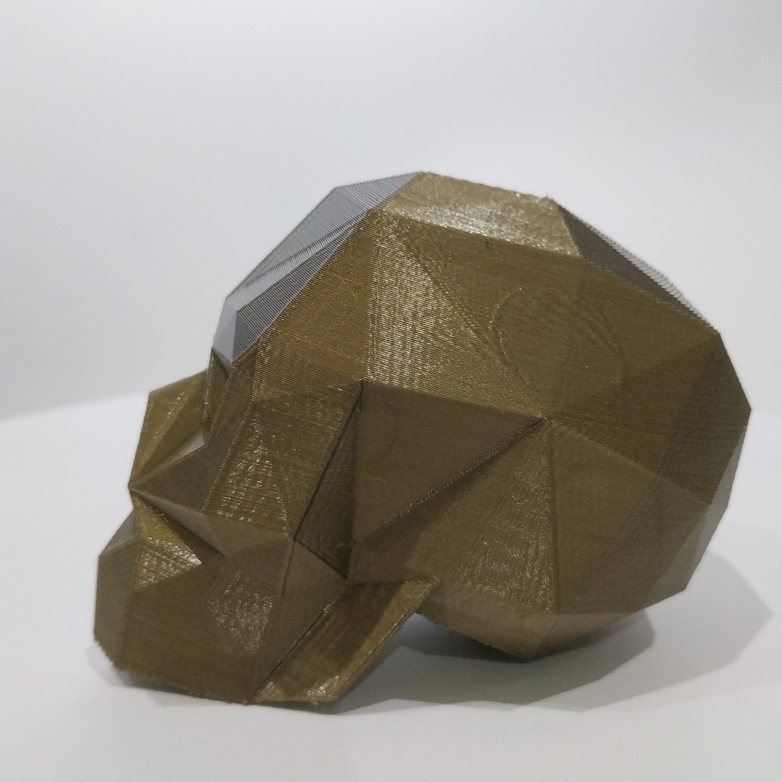 Free STL file LOW POLY SKULL HALLOWEEN・3D printer design to download・Cults