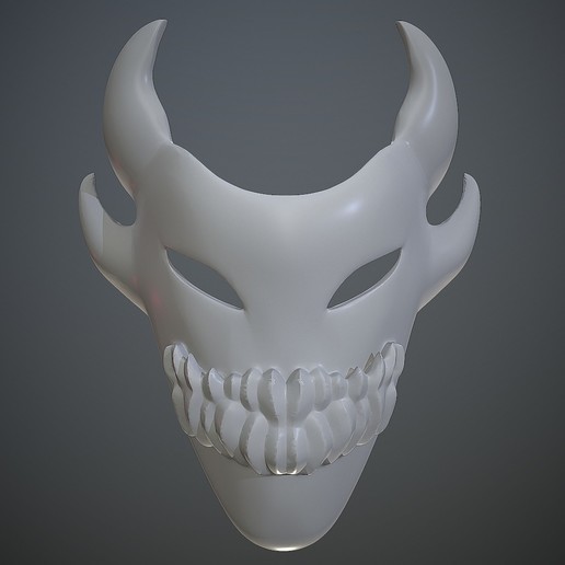 Download OBJ file Tamashi Kinso - Bleach Mask • 3D printer template ・ Cults