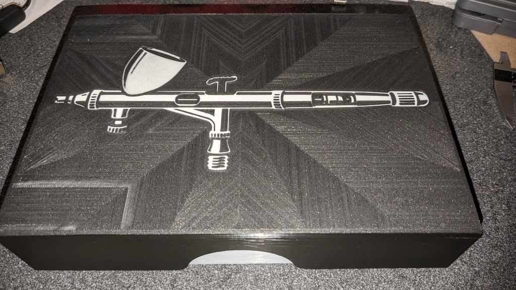 Free 3D file Air Brush Box・Design to download and 3D print・Cults