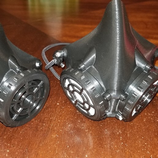 3D printing Mask L N95 with modular filters (Kids version) • made with ...