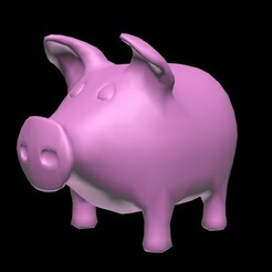 STL files for 3D printer Pig ・ Cults