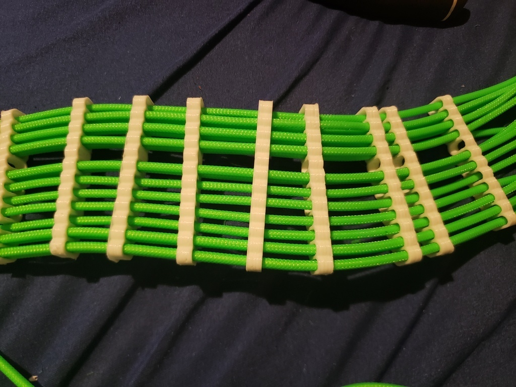 Free 3D file PSU Cable Comb 28 Pin・3D printing model to download・Cults