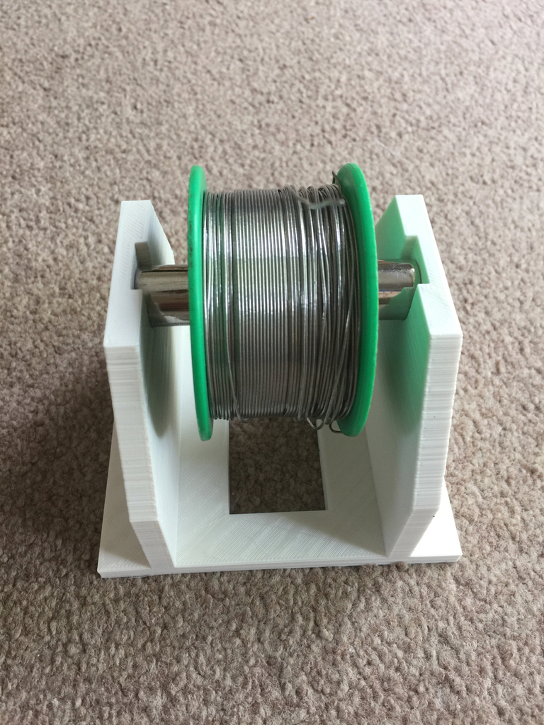 Free 3D file Solder reel holder・3D printer model to download・Cults