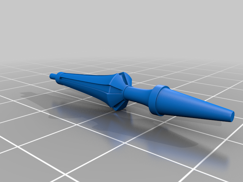 Free STL file Sailor Saturn's Silence Glaive - Sailor Moon 🤫・3D print ...