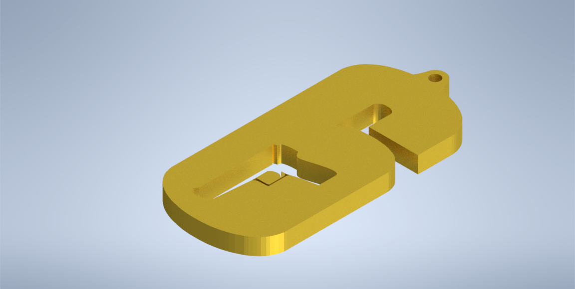 STL file Rainbow Six Siege Charm Keychain R6S Logo Emblem 🌈・3D printing ...