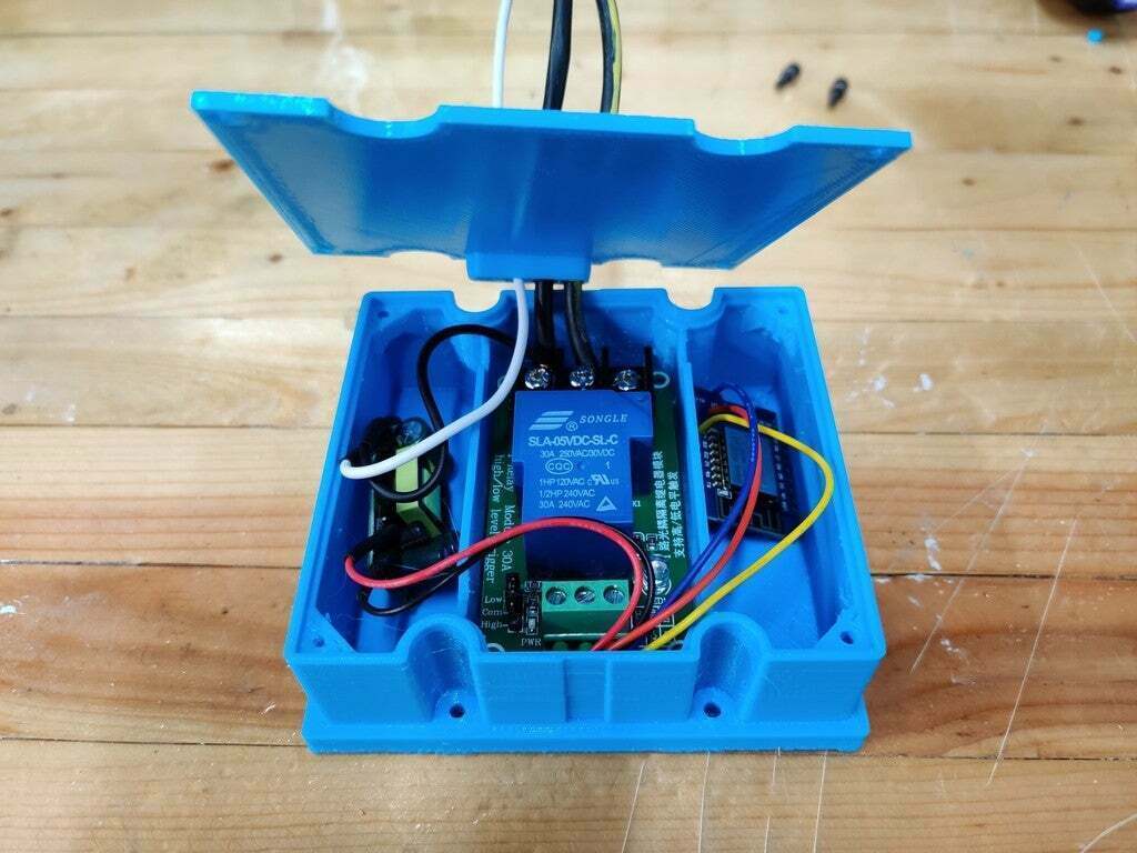 Free STL file 2-Gang Relay Pack Case for High Amp Relay (espHome ...