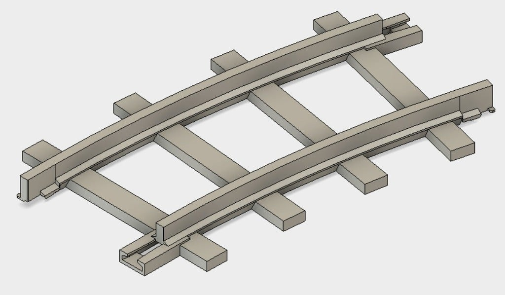 Free STL file Lionel Ready-to-Play Curved Train Track 🚆・3D printer ...