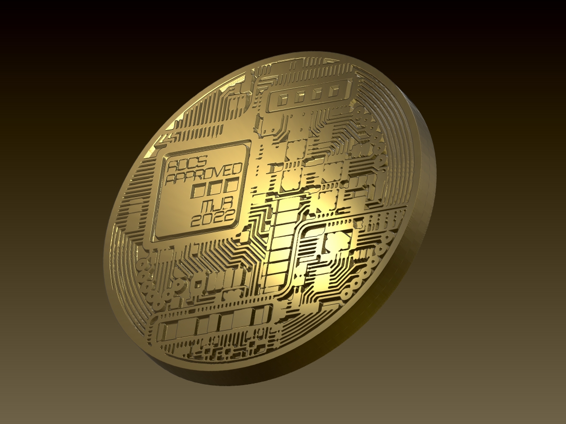 STL file Bitcoin・Model to download and 3D print・Cults
