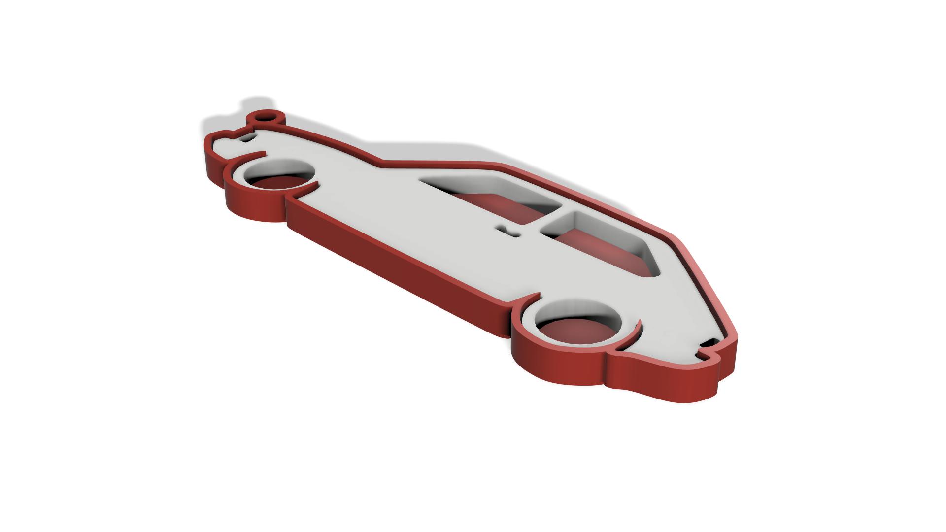 STL file FIAT 147 KEYCHAIN / FIAT 147 KEYCHAIN・3D printer model to ...