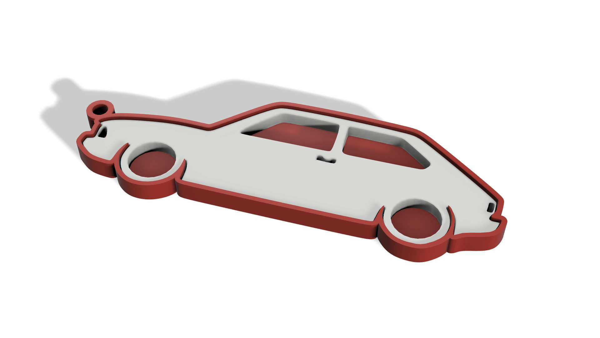 STL file FIAT 147 KEYCHAIN / FIAT 147 KEYCHAIN・3D printer model to ...