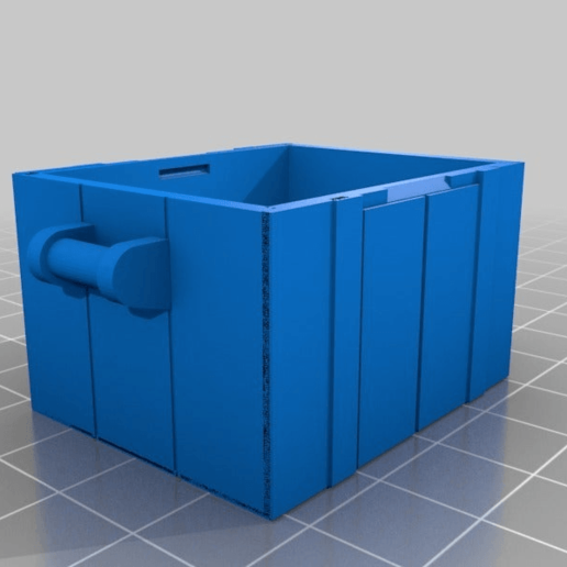 Download free STL file Crate for Playmobil "Danger Explosives" lid ・ Cults