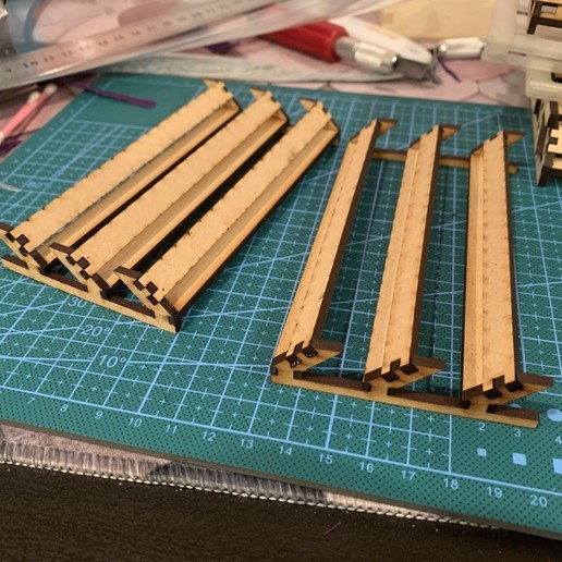 Download free 3D model Pleated face mask jig laser-cut ・ Cults