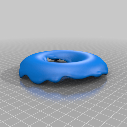 Download free STL file A realistic Donut, Un donut realista • 3D ...