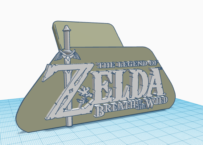 Free STL file Zelda Base・3D print object to download・Cults