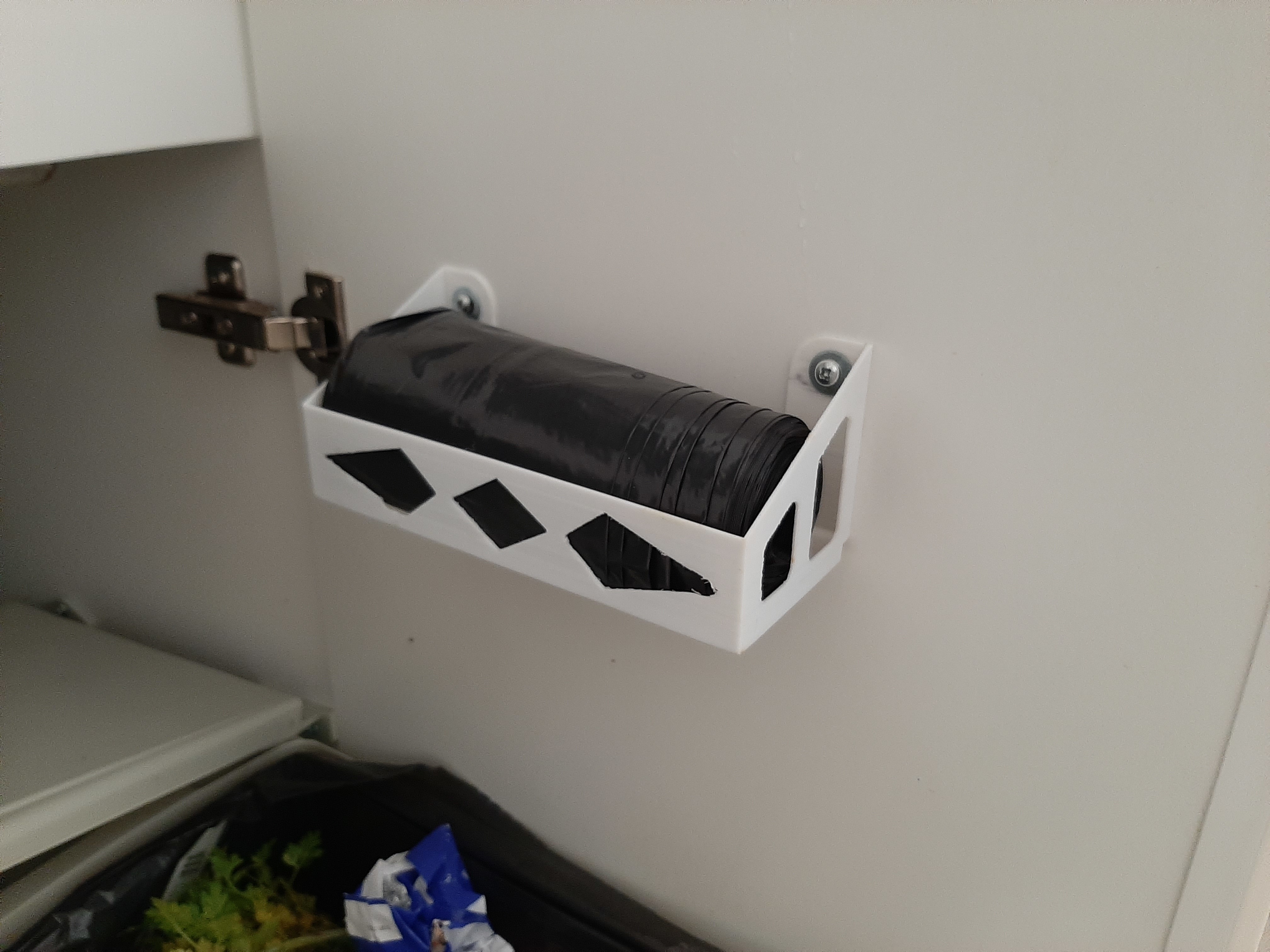Free STL file Garbage Bag Holder・3D printer design to download・Cults