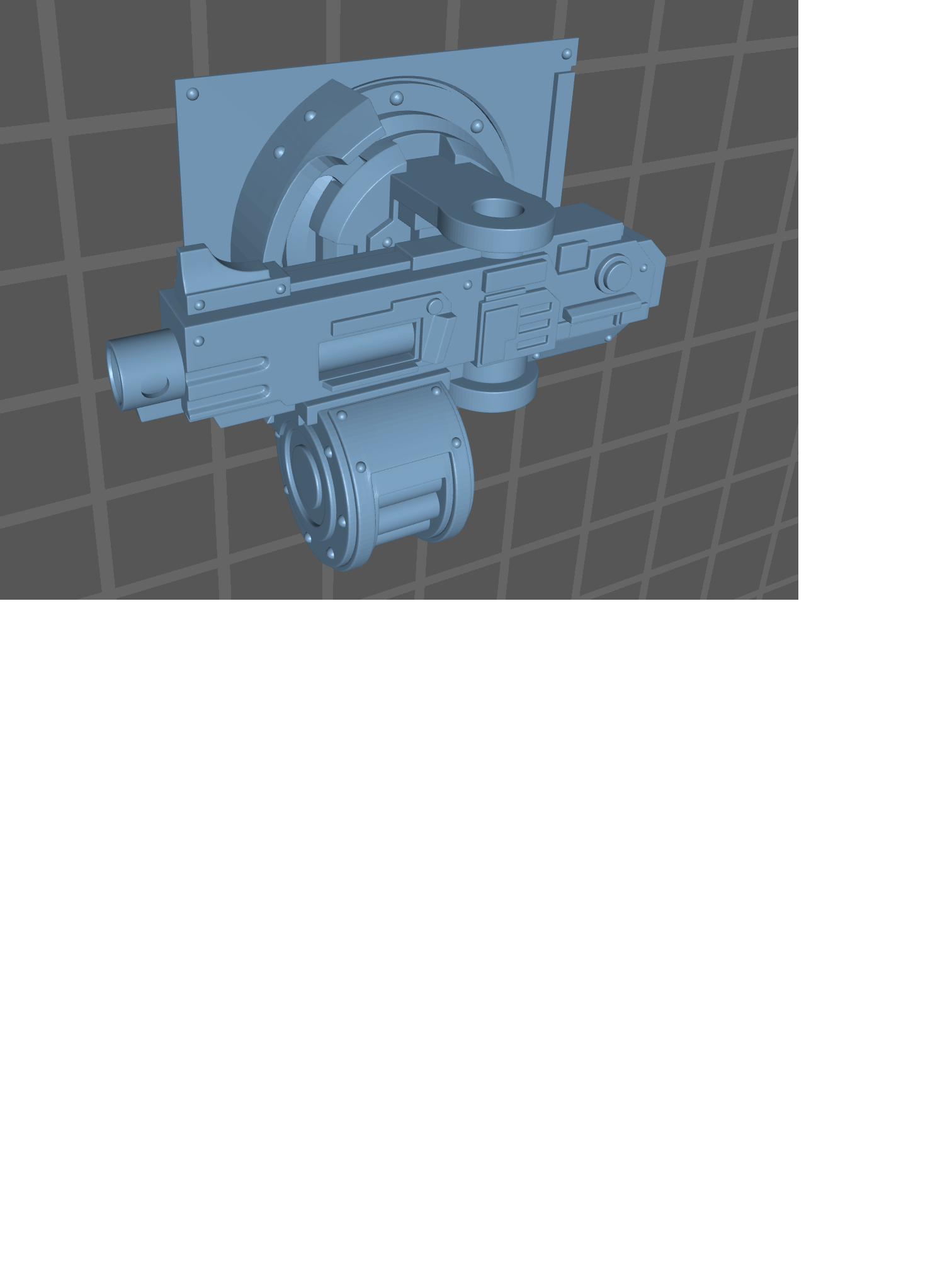 Free STL file Alternative Sponsons for Lupercal Super Heavy Tank by ...