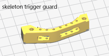 STL file Skelleton Trigger Guard・Model to download and 3D print・Cults