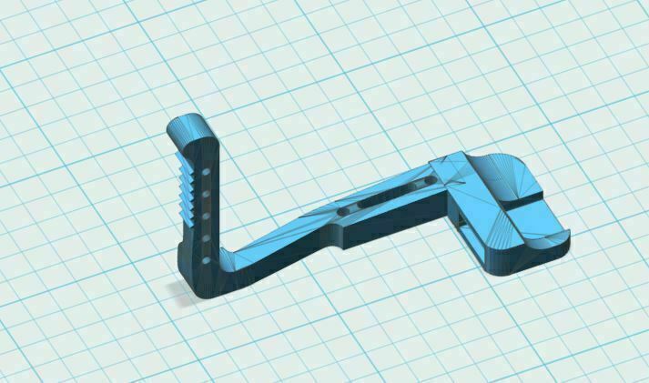 STL file AR/M4 Bad lever 🔫・Model to download and 3D print・Cults