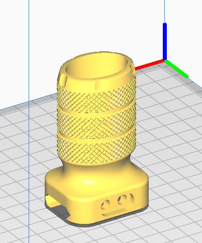 STL file front grip・3D printable design to download・Cults