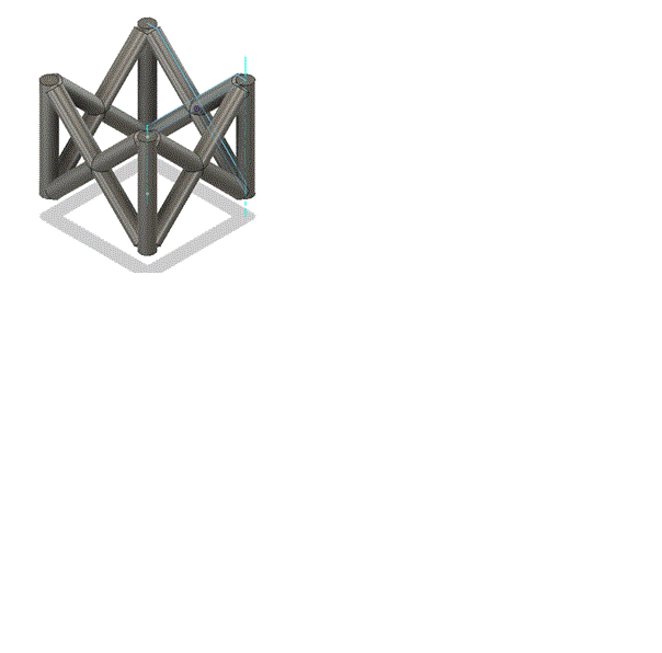 Free 3D file FCCZ,FCC unit cell Lattice Structure・Design to download ...