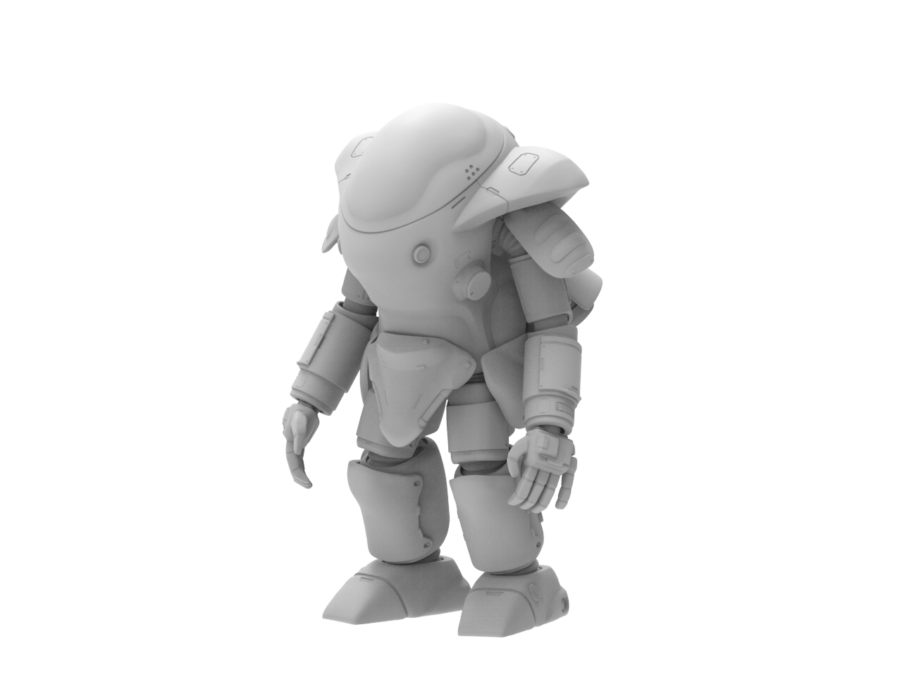 3D file A.F.S. SpaceTrooper ST-05 🎲・Model to download and 3D print・Cults