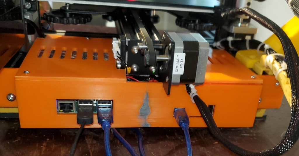 Free STL file Ender 3 pro case (extended) Pi 3 and SKR 2・3D printable model to download・Cults