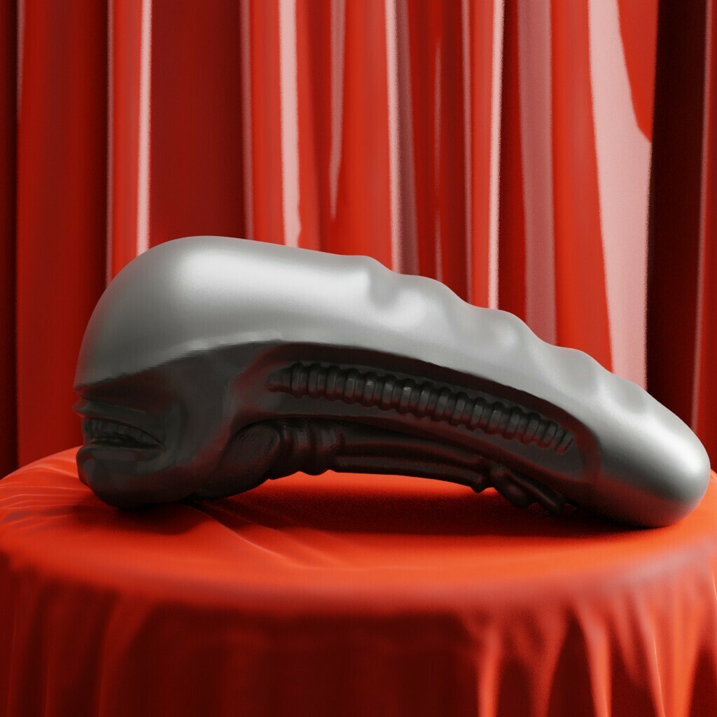 STL file Alienator, alienating monster dildo Terapeos・Template to ...
