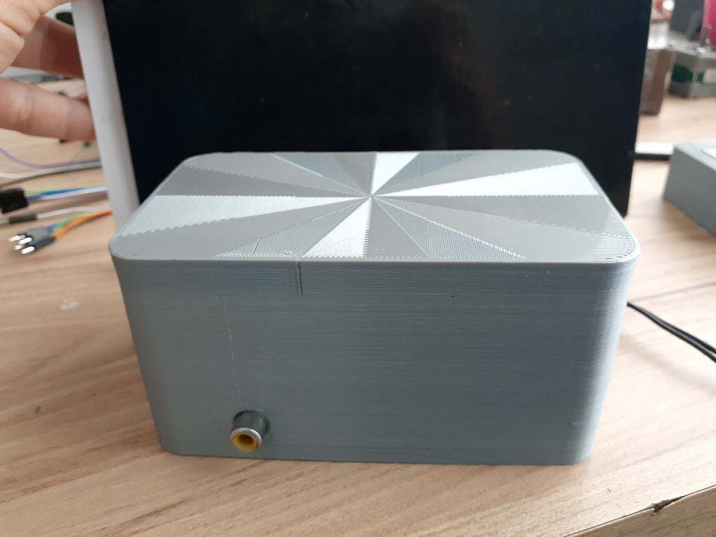 Free SCAD file Customizable Screwless Rounded Corner Box・3D printing template to download・Cults