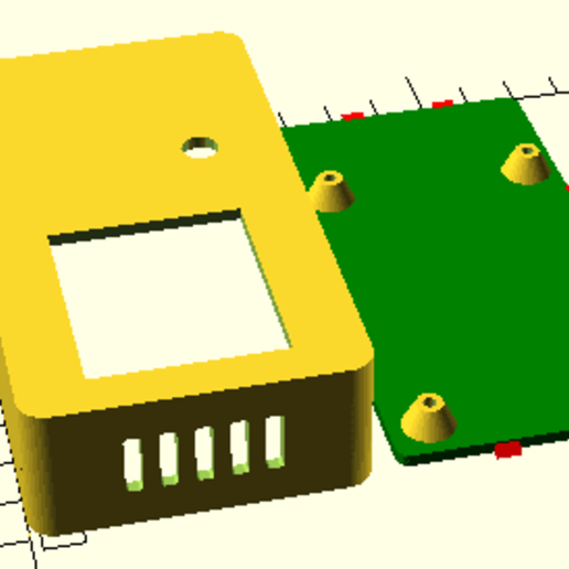 Download free SCAD file Customizable Screwless Rounded Corner Box • Model to 3D print ・ Cults