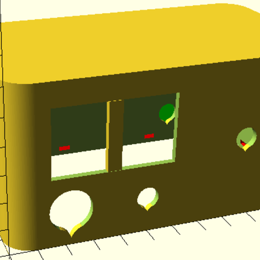 Download free SCAD file Customizable Screwless Rounded Corner Box • Model to 3D print ・ Cults