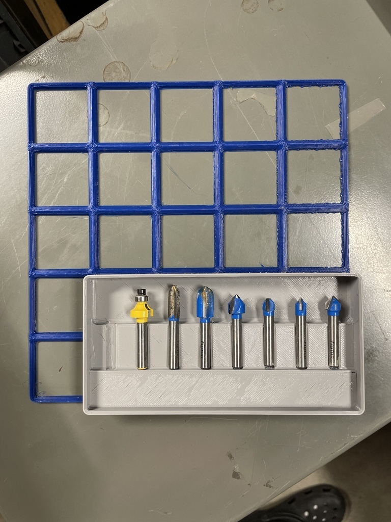 Free 3D file Gridfinity Compact Router Bit Organizer 🏢・Design to ...