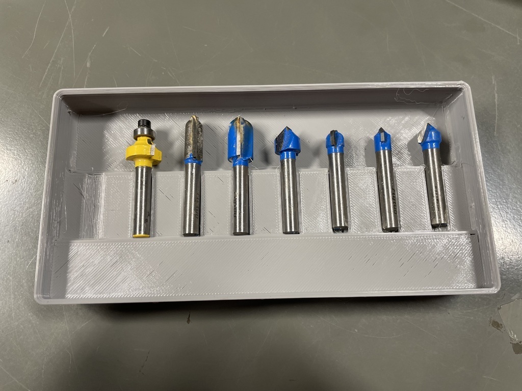 Free 3D file Gridfinity Compact Router Bit Organizer 🏢・Design to ...