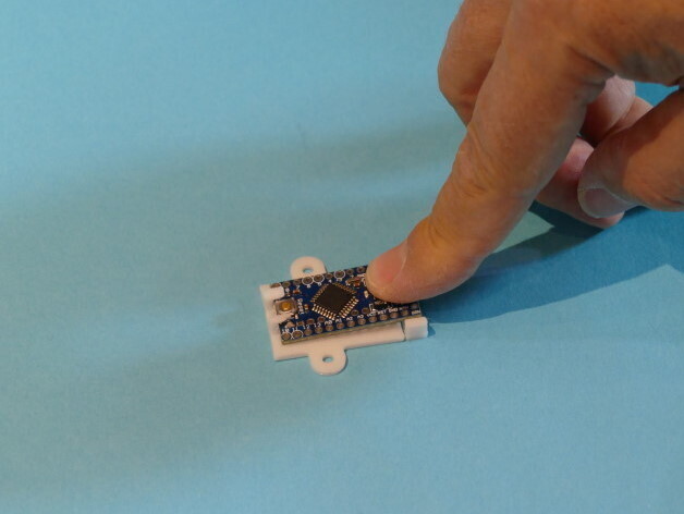 Archivo STL gratis Soporte para Arduino Pro Mini 🔧・Modelo de impresión ...