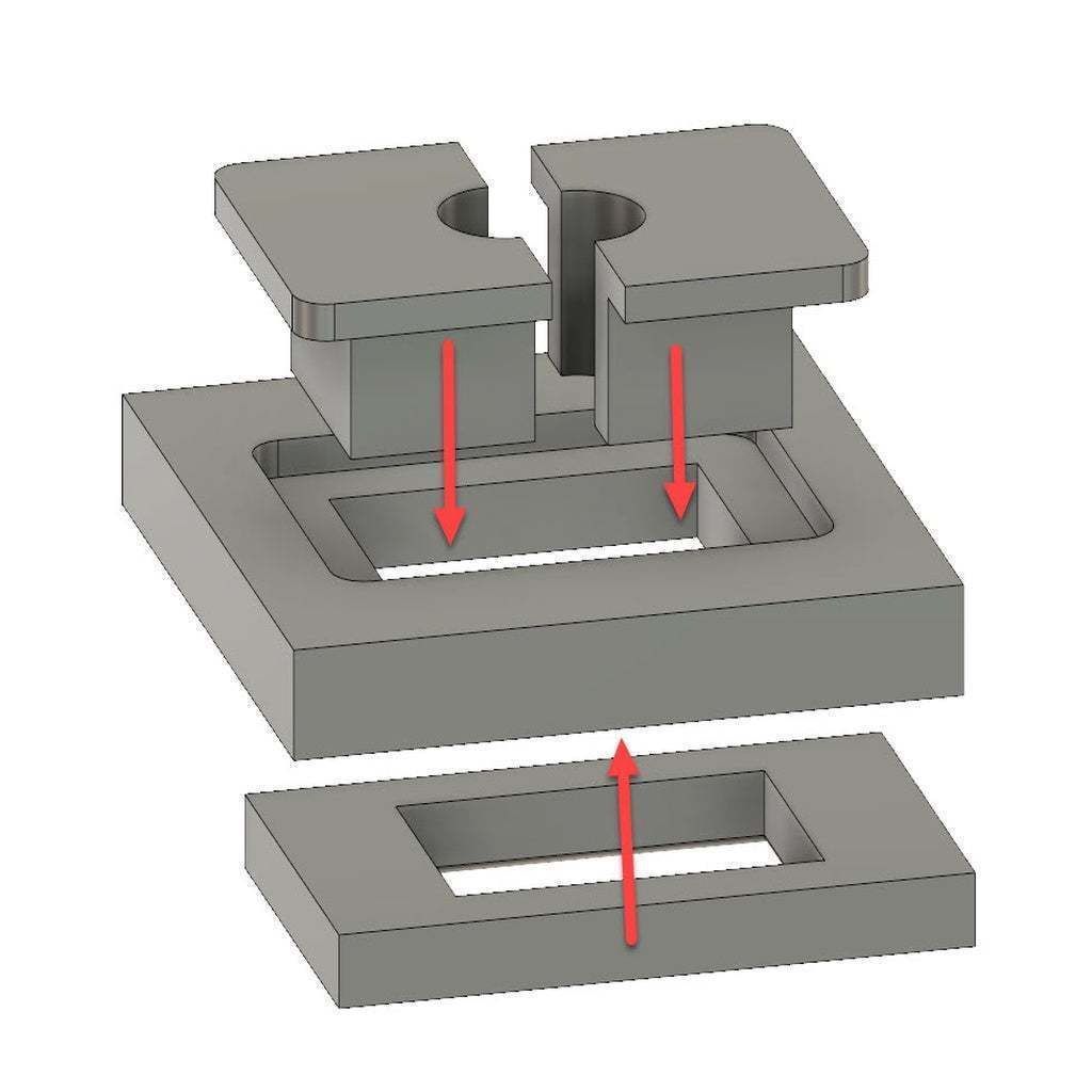 Free STL file project box cable coupler・3D printing idea to download・Cults