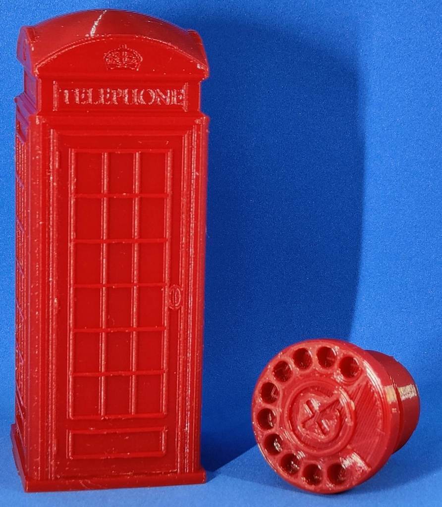 Free STL file K2 Telephone Box Geocache・3D printing model to download・Cults