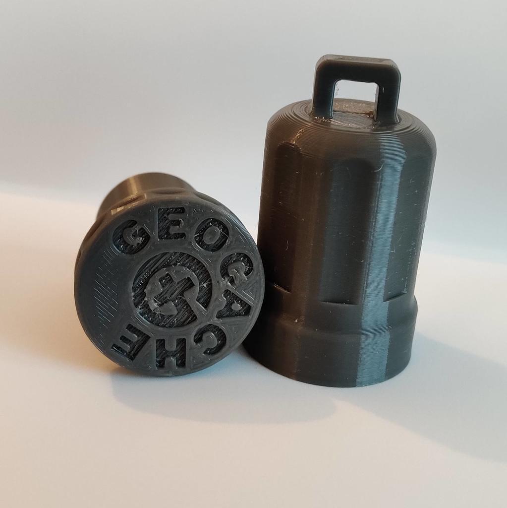 Free STL file Hanging Geocache Container - Micro・3D printing model to ...