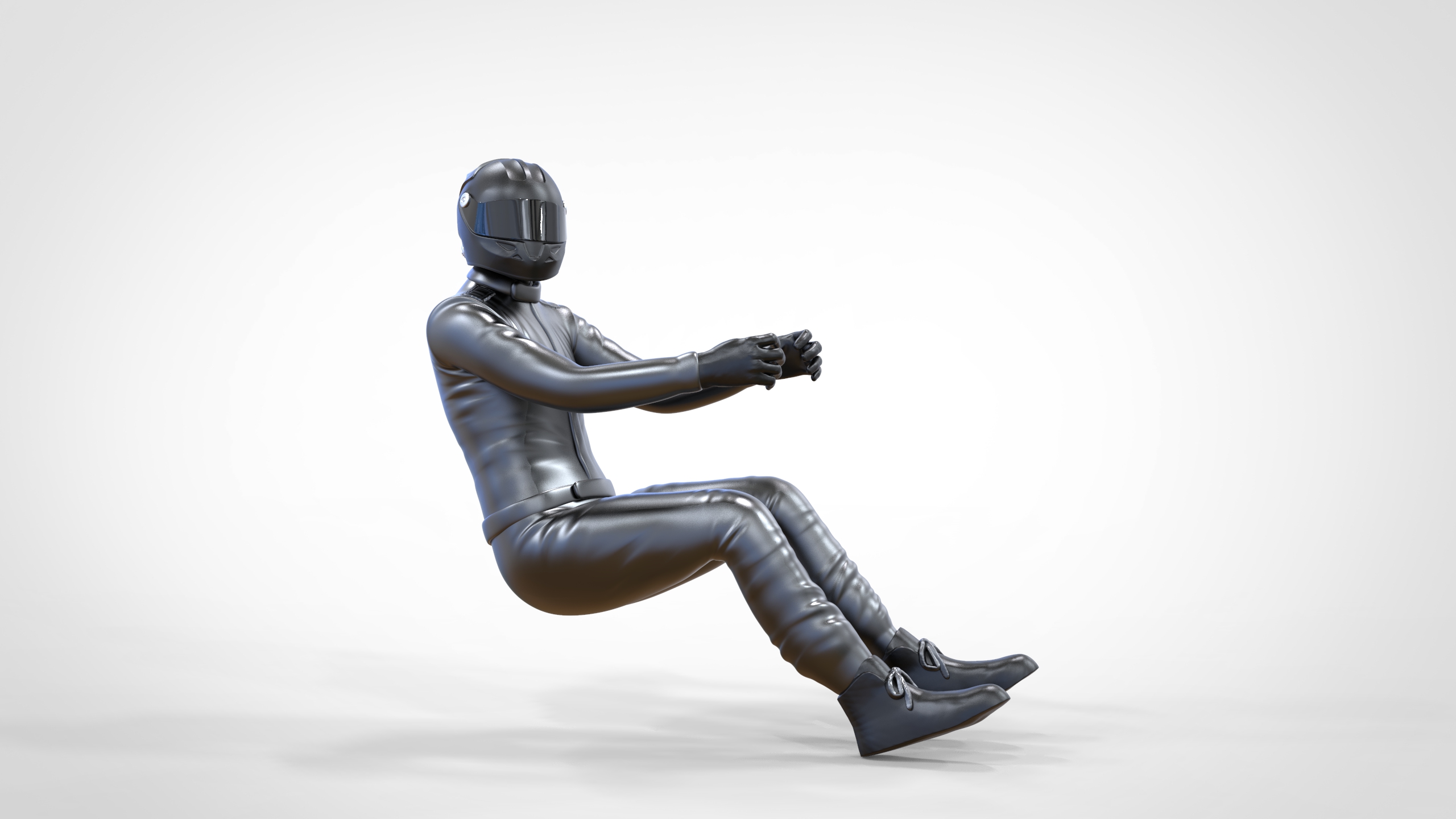 STL file N3 Sitting Race Driver 1-64 Miniature 🏎️・3D printer design to ...