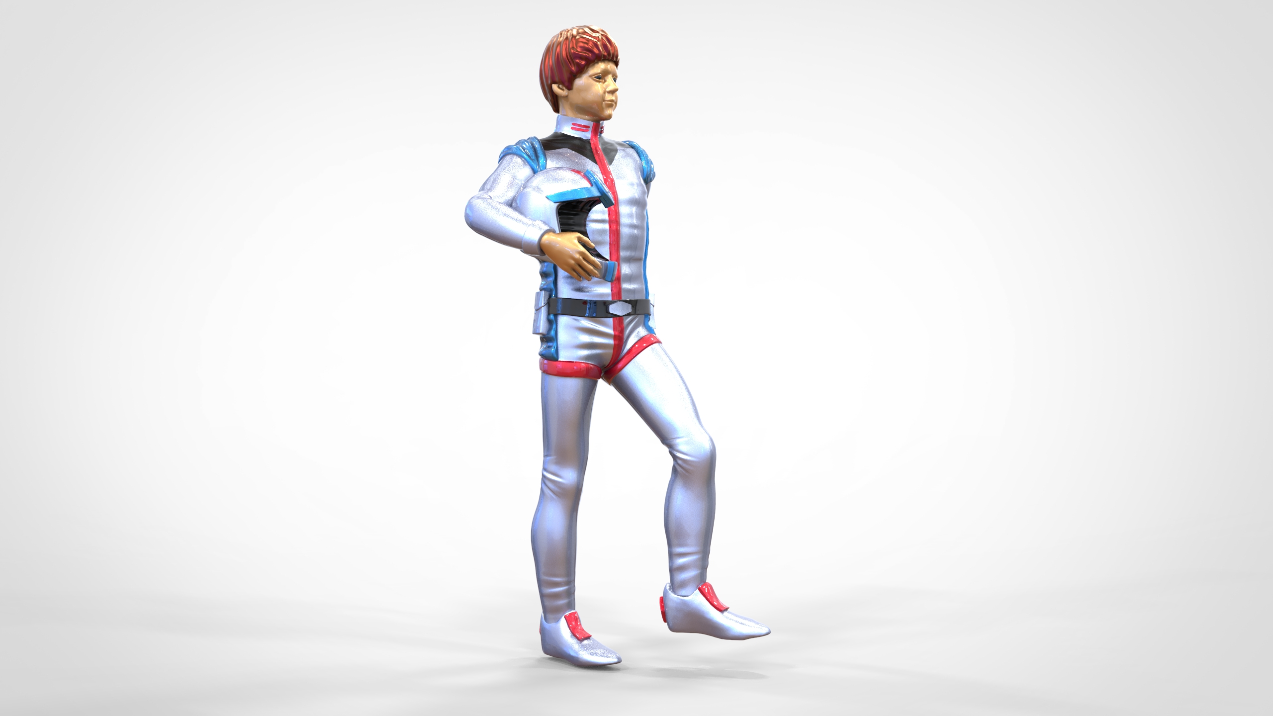STL file Amuro Ray in Mobile Suit Gundam by Yoshiyuki Tomino・Model to ...