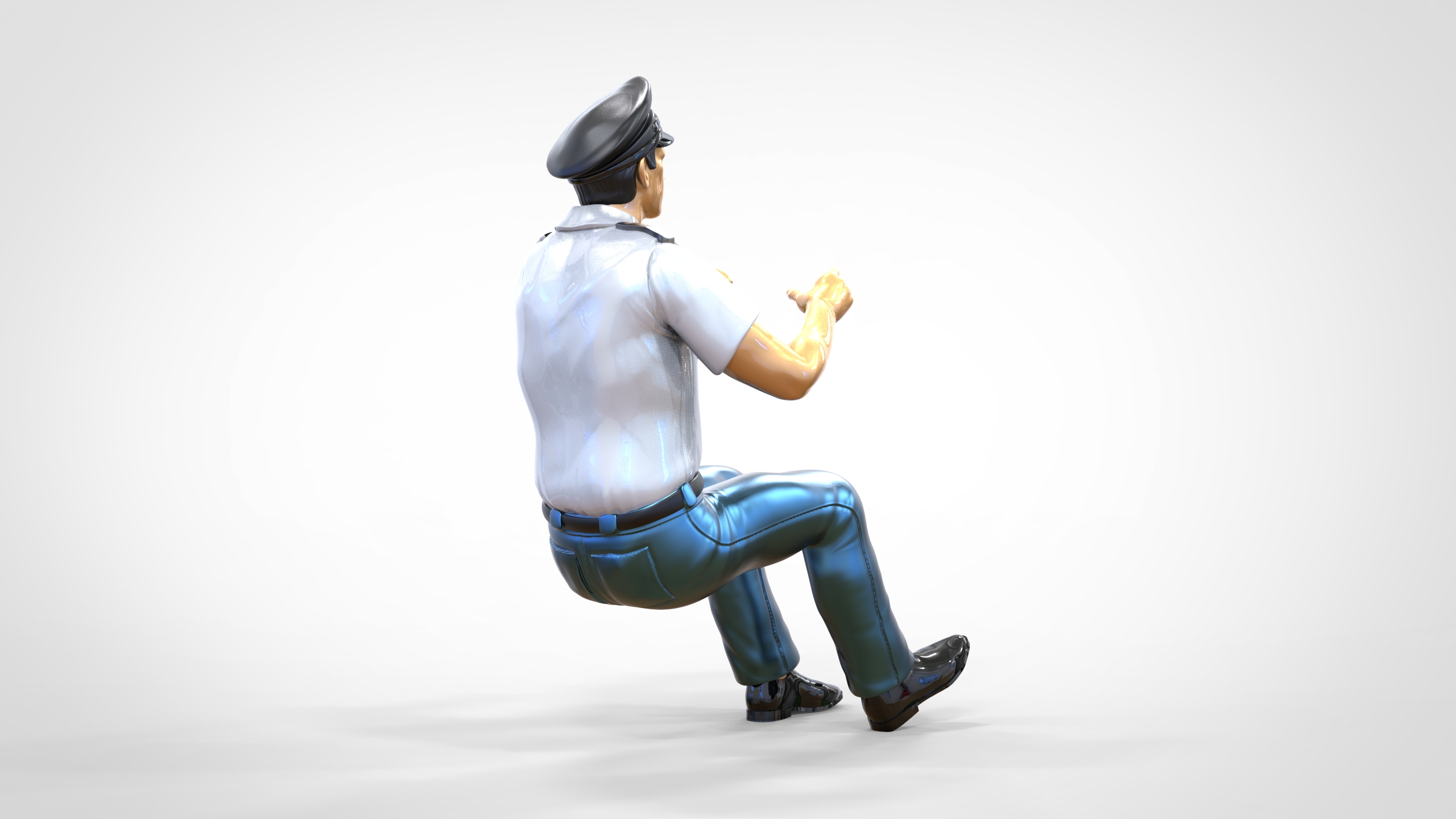 STL file N2 Truck or Bus Driver 🚚・3D print model to download・Cults