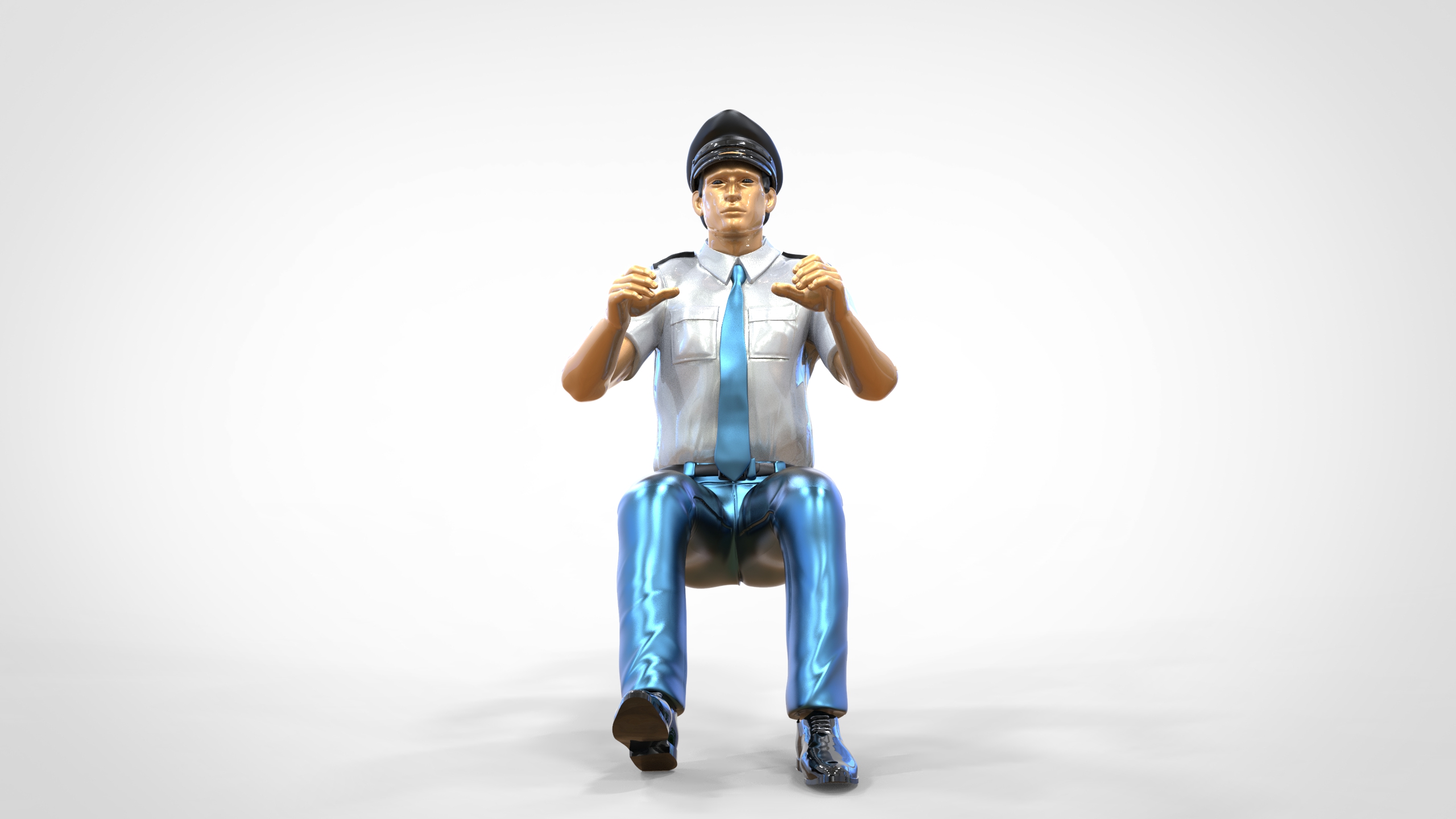 STL file N2 Truck or Bus Driver 🚚・3D print model to download・Cults