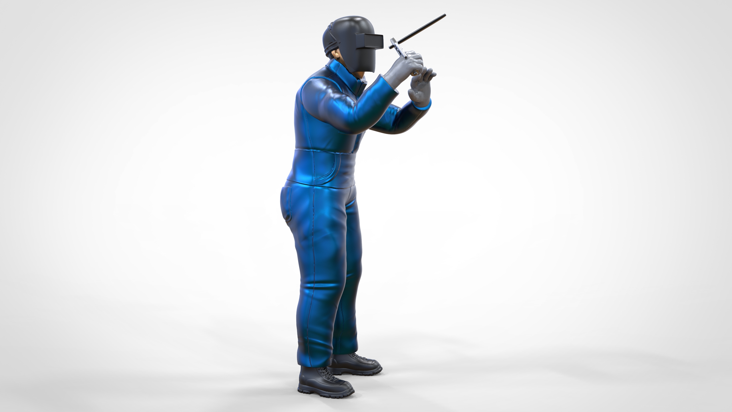 STL file N2 Standing Welder 🪖・3D print object to download・Cults